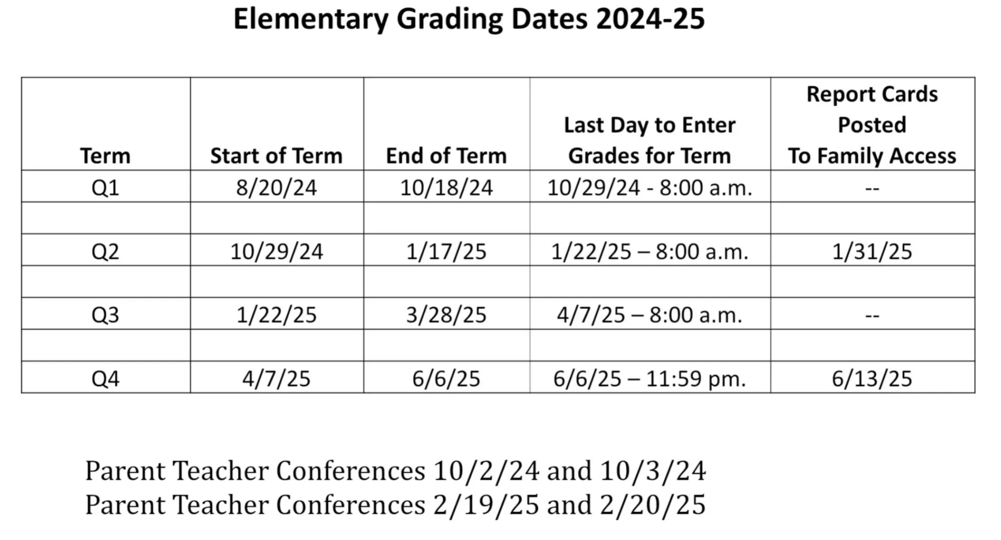 School Calendar – Jordan Ridge Elementary